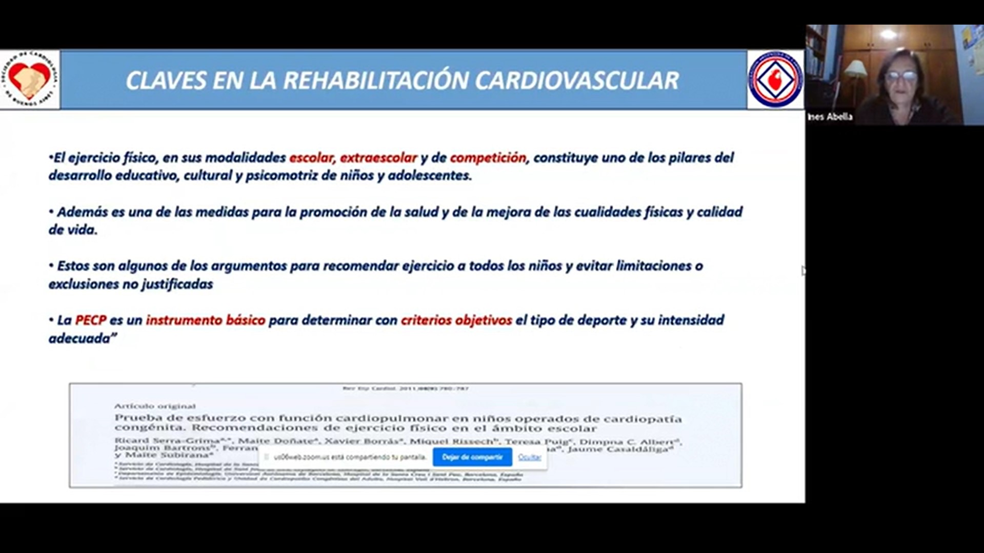 [SOCABA] Claves en la Rehabilitación Cardiovascular - Ejercicio Fisico ...