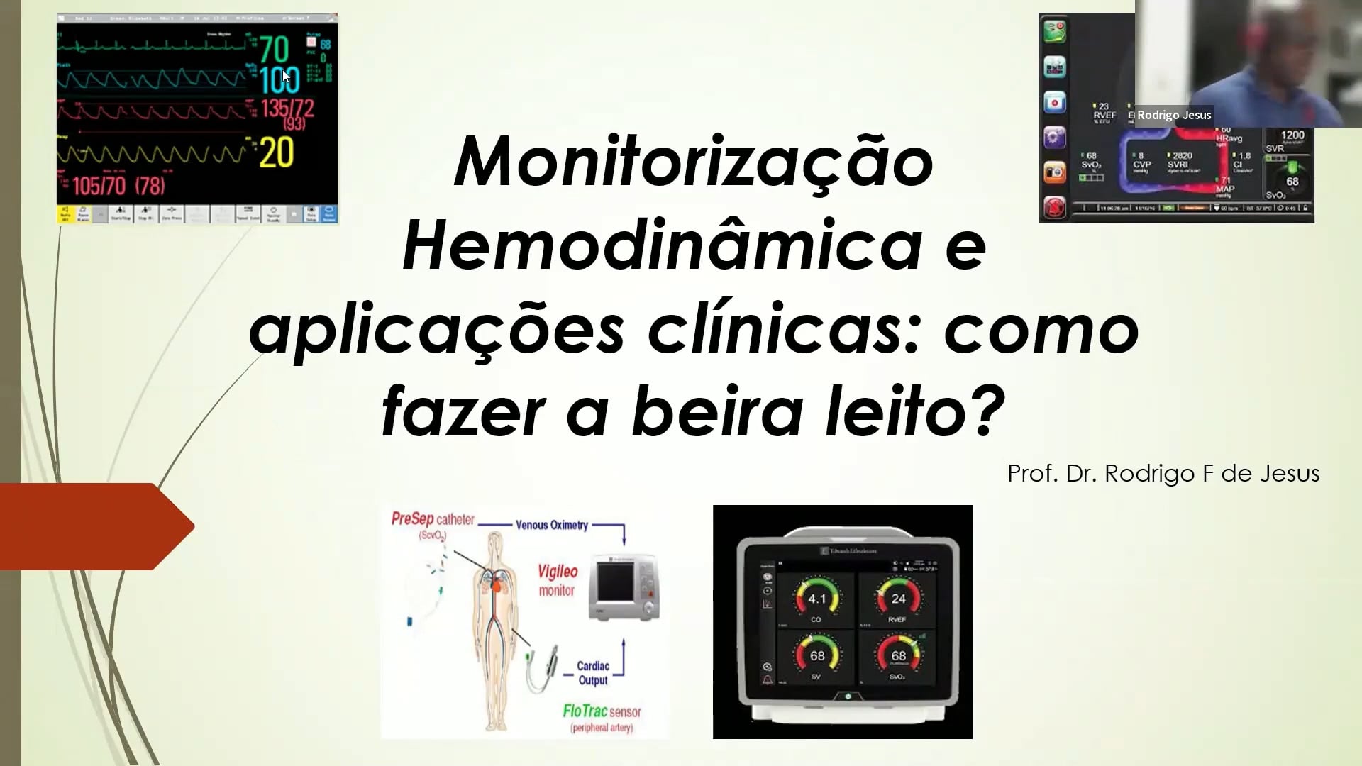 [SOTIERJ] Monitorização Hemodinâmica e aplicações Clínicas | makadu ...